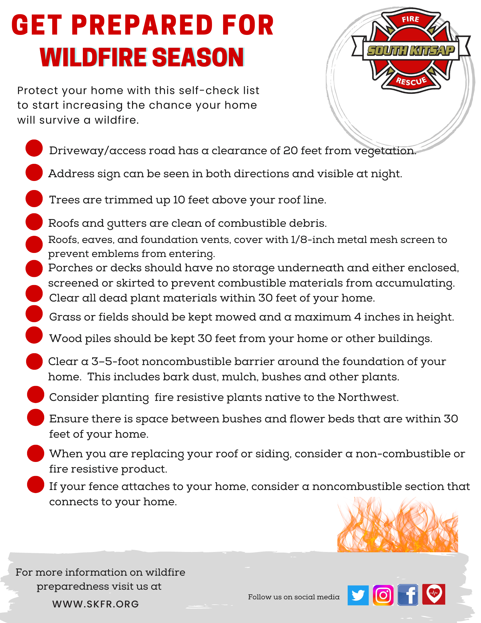 Wildfire Safety – South Kitsap Fire and Rescue
